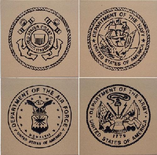 Military Logo Brick : Bricks R Us