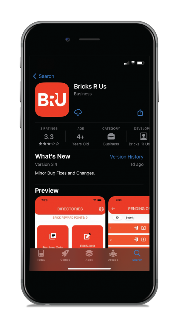 BrickApp : Bricks R Us